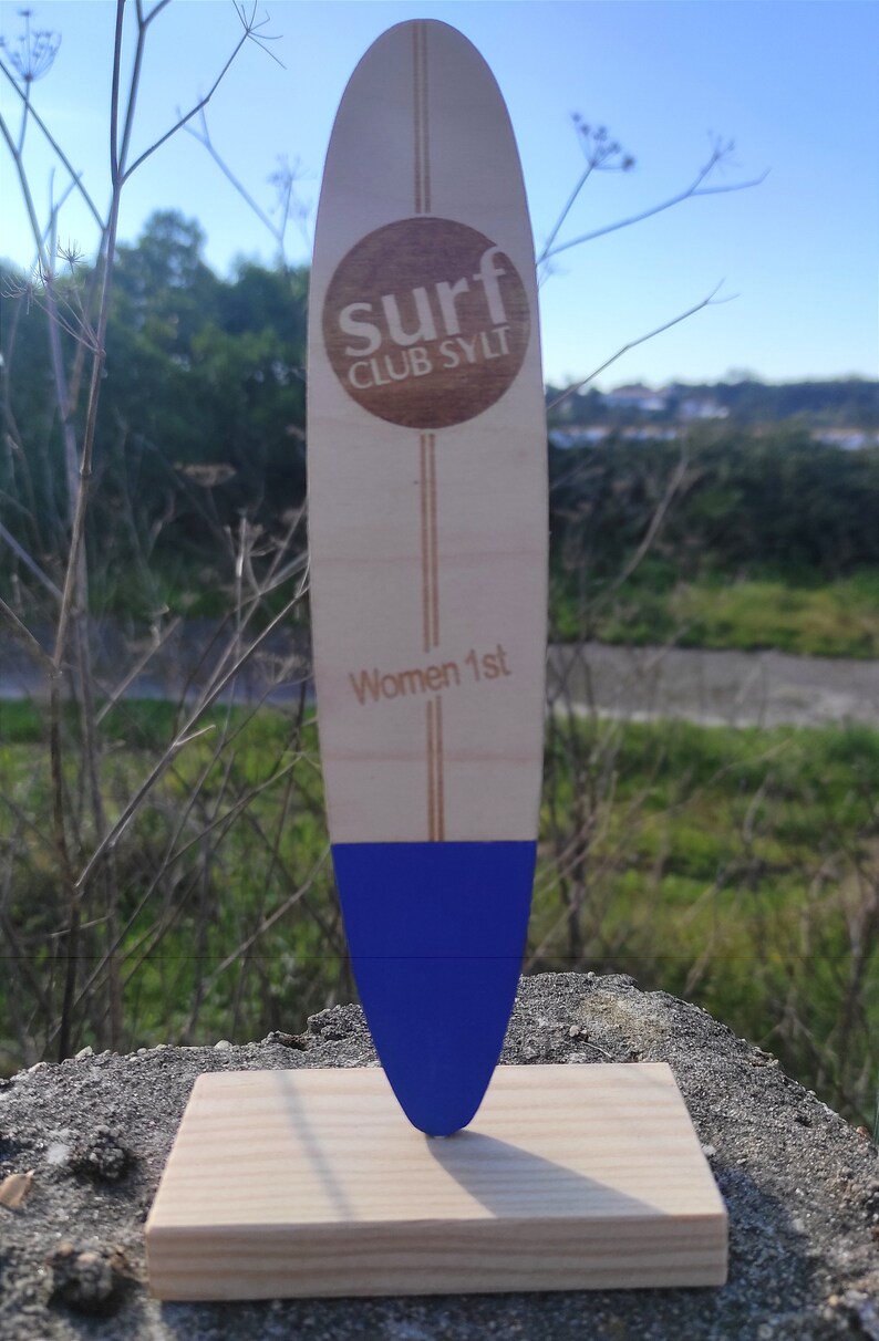 Handmade Customizable Miniature Surfboard. - Etsy