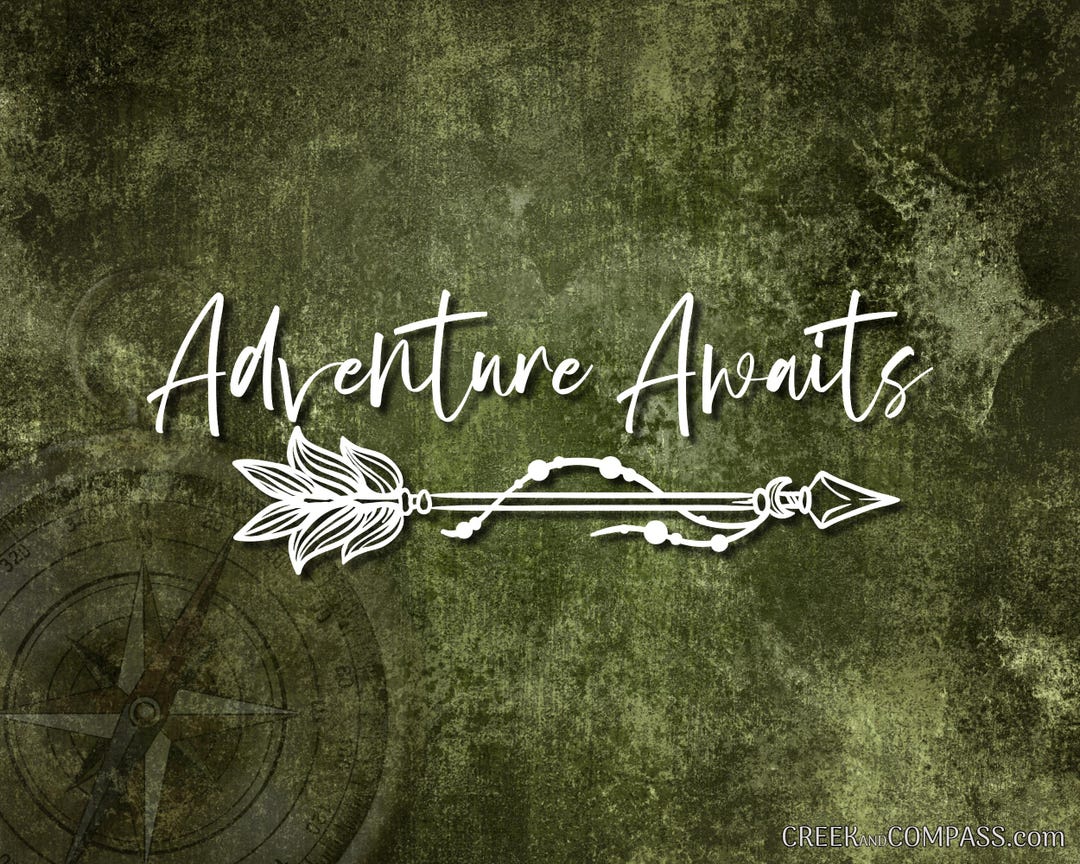 Adventure Awaits Boho Arrow Vinyl Decal Gift for Travel Lovers - Etsy