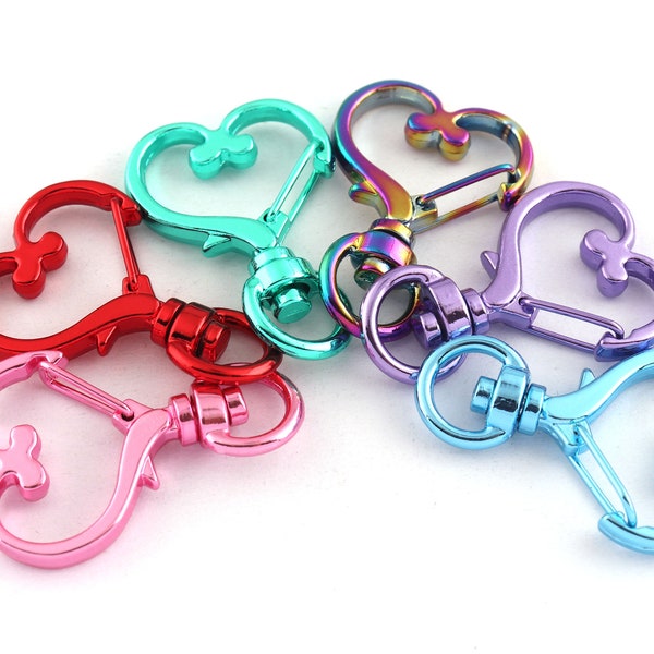Heart Key Chain - Etsy