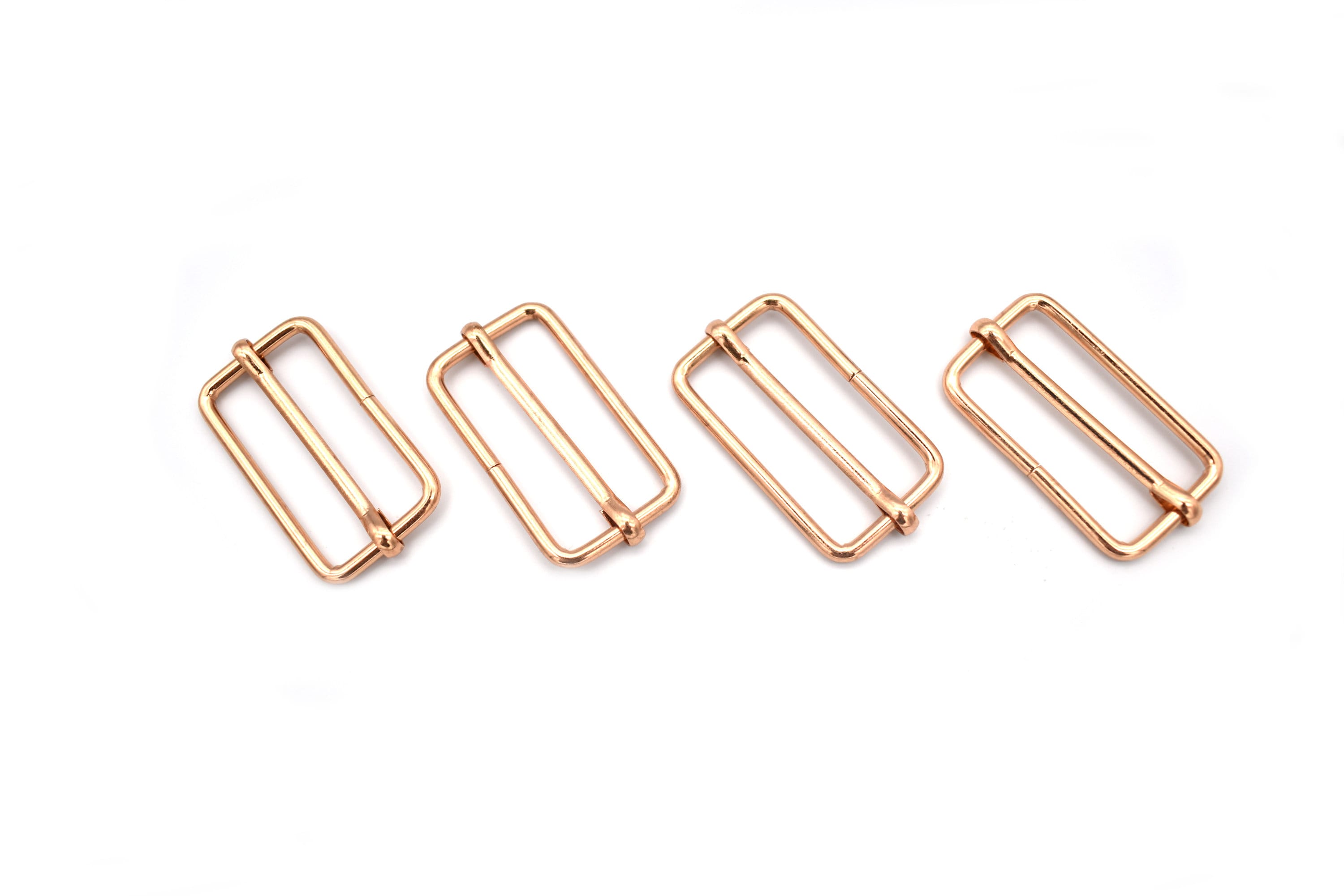 Hebillas de cinturón de oro rosa Rectángulo hebillas | Etsy