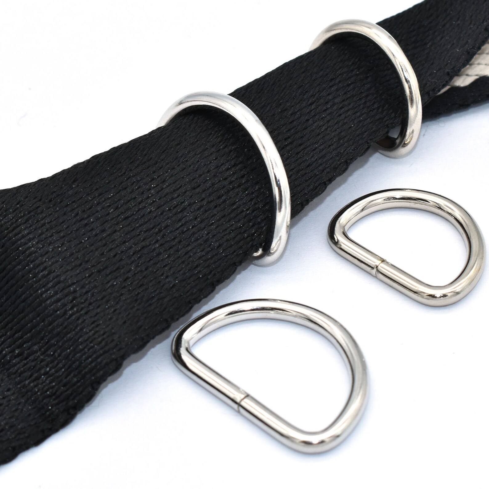 Silver Adjustable Buckles D Ring Slide Bag Clasps Belt Strap - Etsy