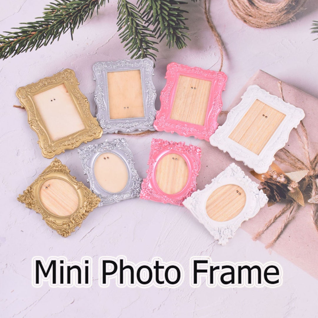 Dollhouse Mini Vintage Photo Frame Display Dollhouse Furniture - Etsy