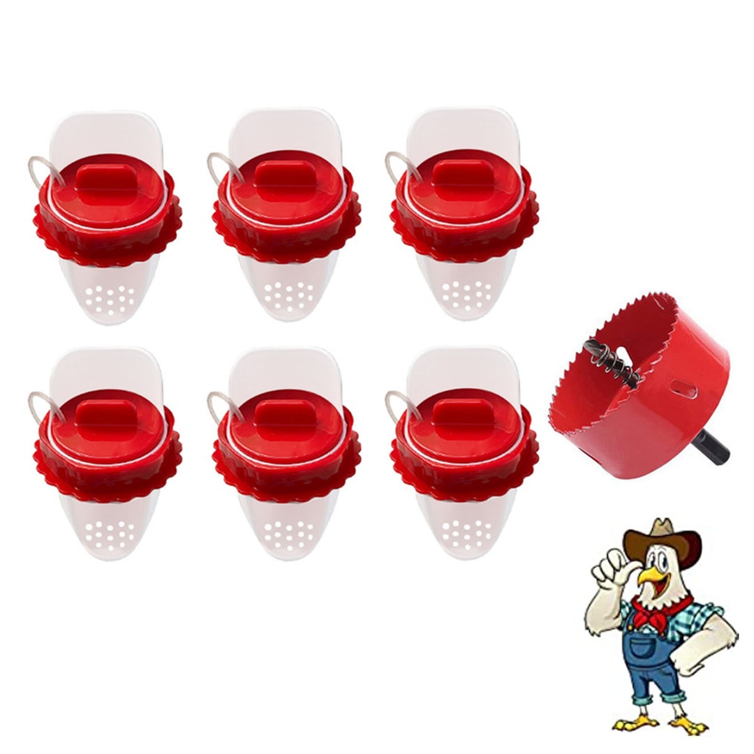 DIY Chicken Feeder Rain Proof Poultry Feeder Automatic Chicken - Etsy