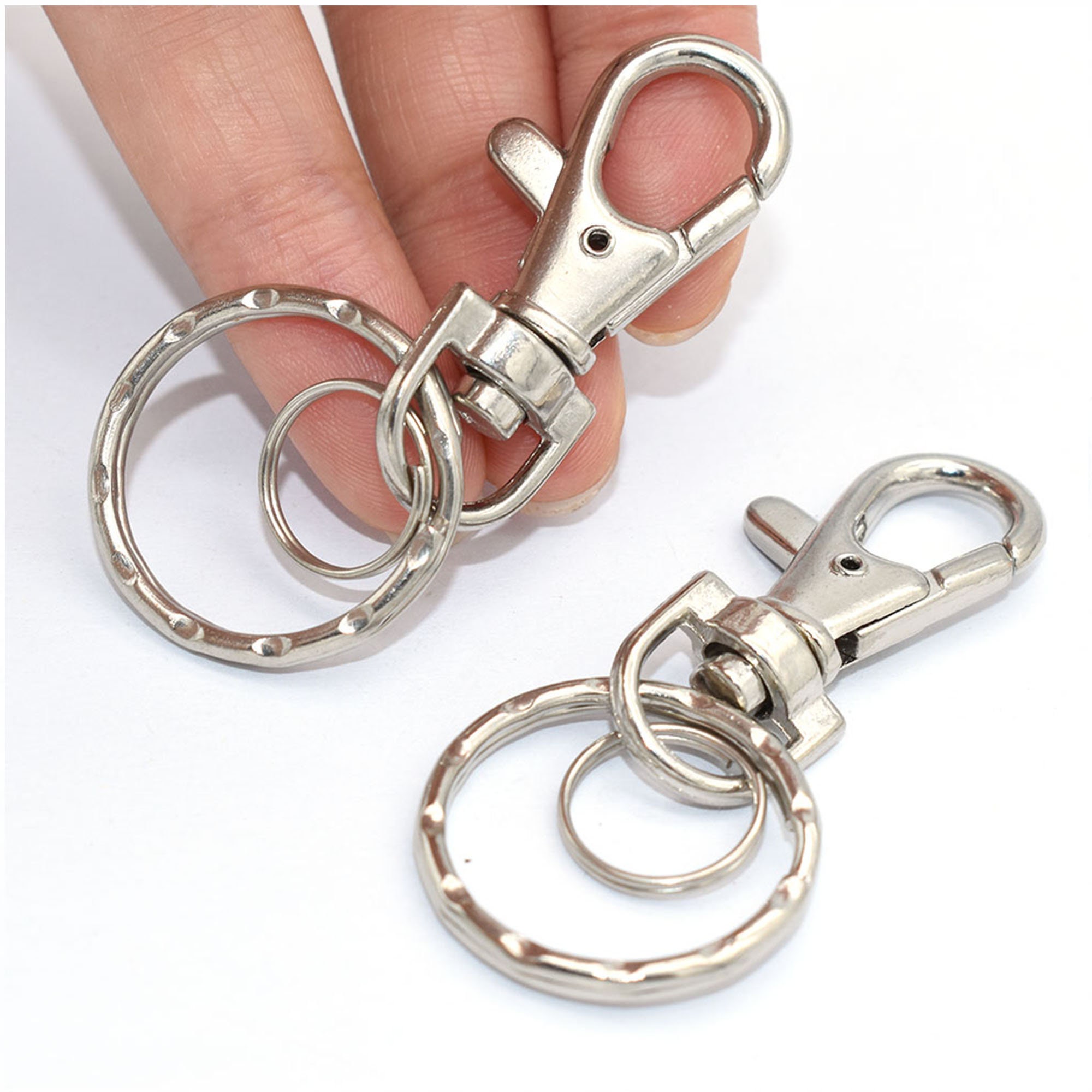 Craft Supplies & Tools Materials Swivel Clasp Silver/Gold Trigger Snap ...