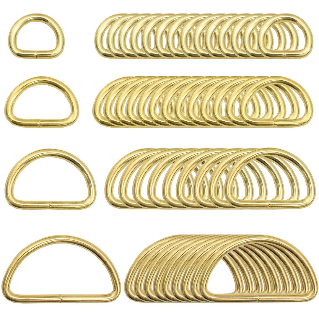 Assorted Multi-purpose Metal D Rings Strap Buckle - Etsy