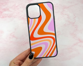Pink Swirls Phone Case - Etsy