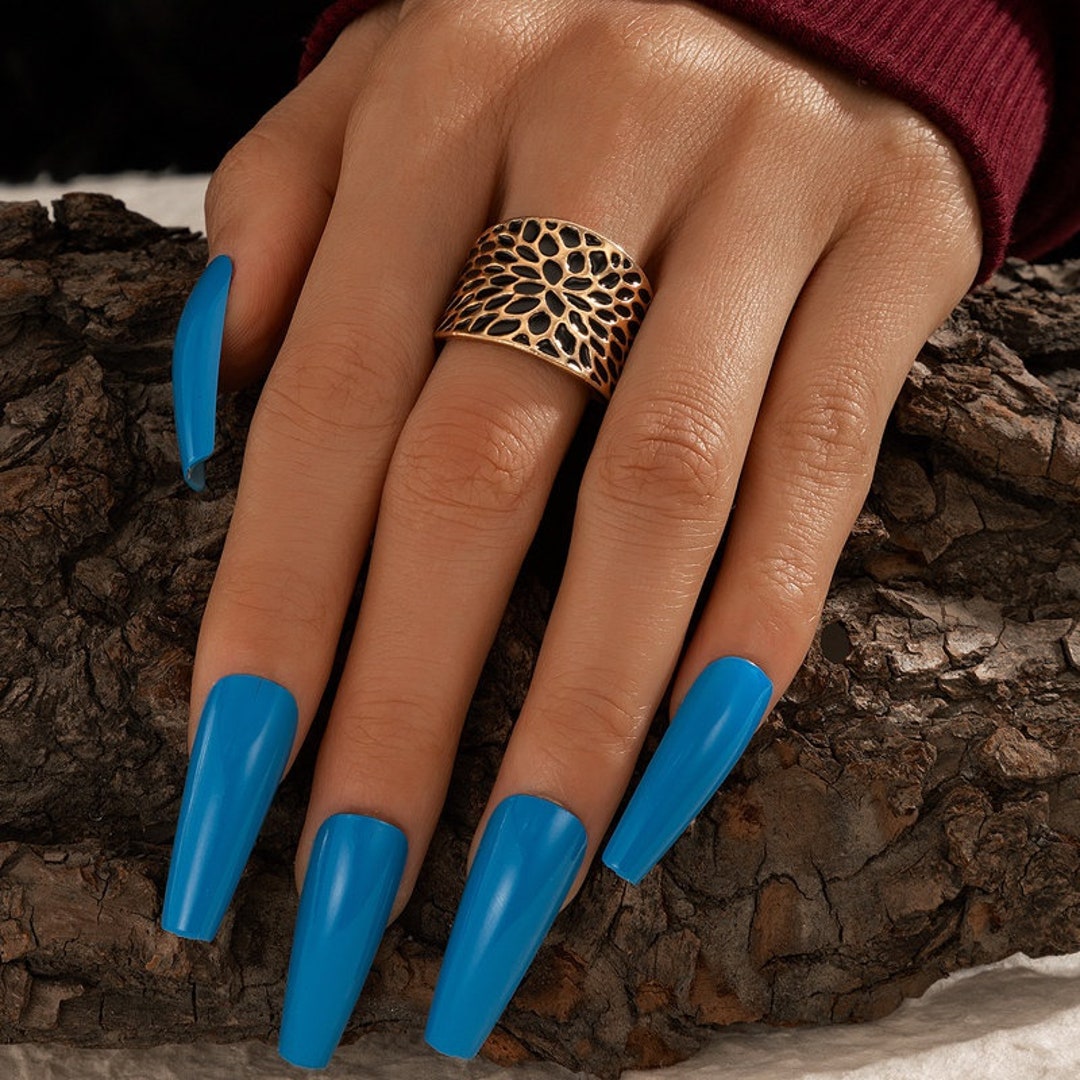 Statement Fashion Exaggerated Ring Gold and Black, Fashion Ring ...