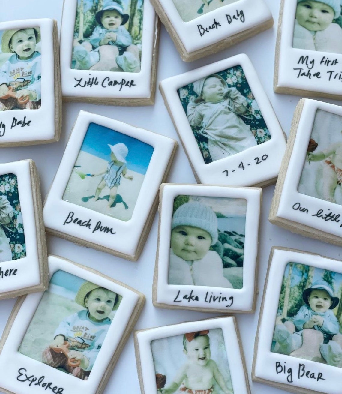 Polaroid Picture Cookies - Etsy