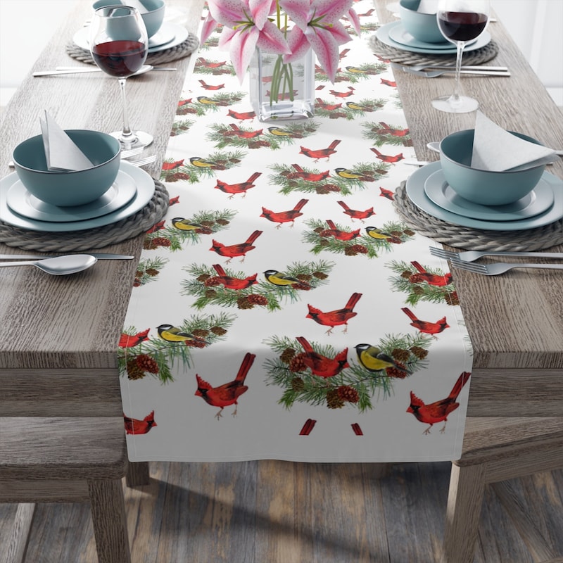 Cardinal Table Decor - Etsy