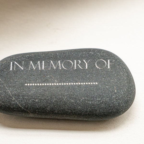 Engraved Pebble - Etsy