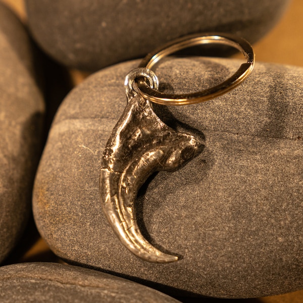 Velociraptor Claw Keychain - Etsy