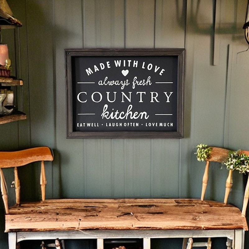 Country Kitchen Sign - Etsy