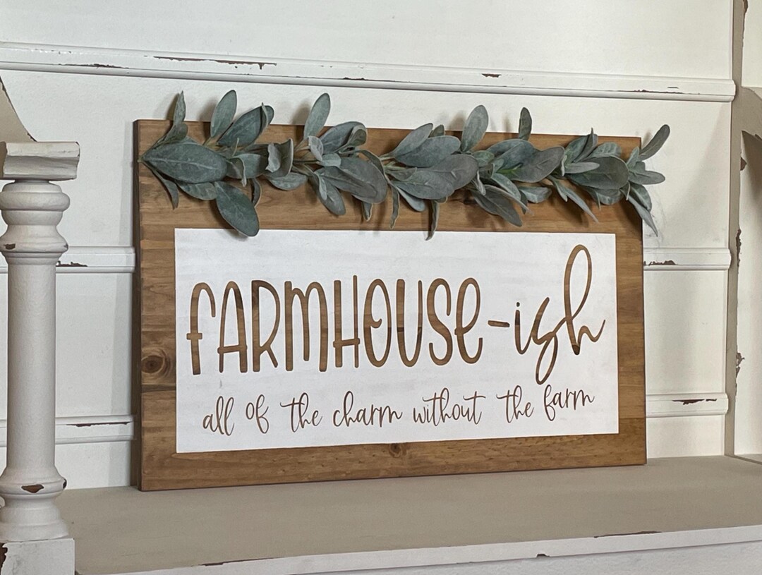 Farmhouse - Ish Rustic Modern Farmhouse All of the Charm Without the ...