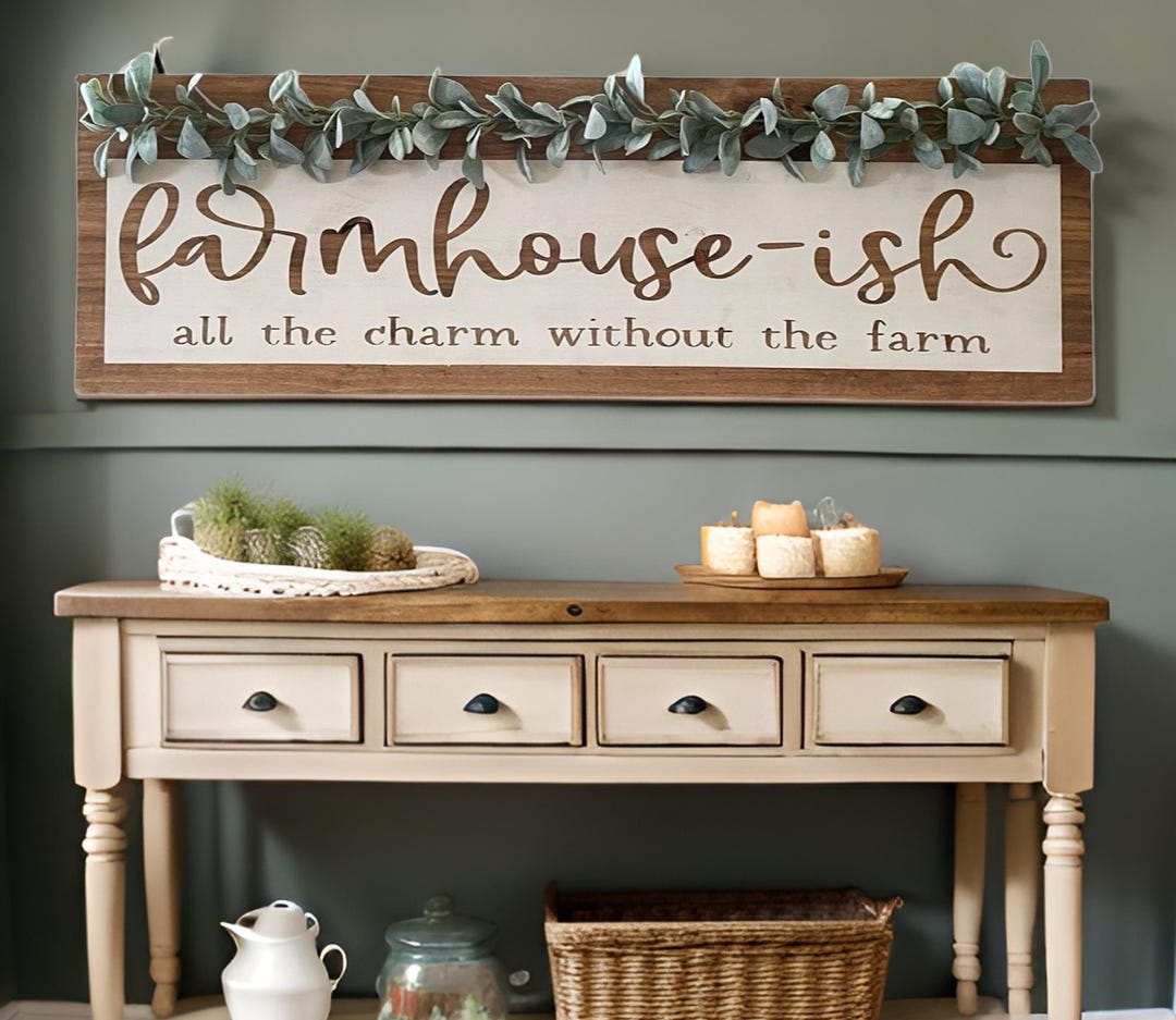 Farmhouse - Ish Rustic Modern Farmhouse All of the Charm Without the ...