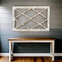 Cedar Window Header: Farmhouse Window Accent - Etsy