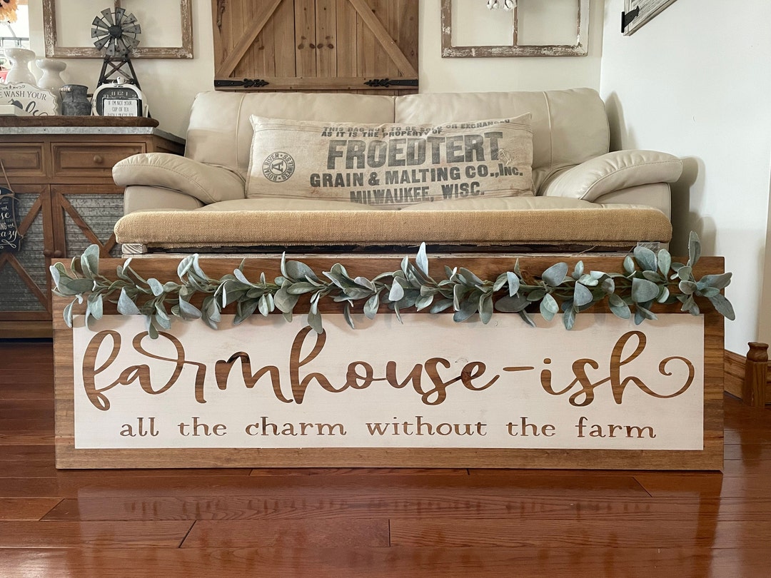 Farmhouse - Ish Rustic Modern Farmhouse All of the Charm Without the ...