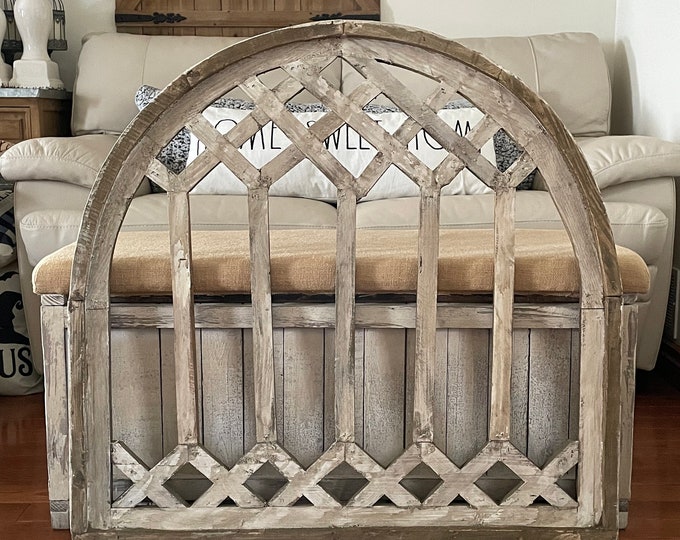 Large Rustic French Country Modern Farmhouse Cathedral Arch - Etsy