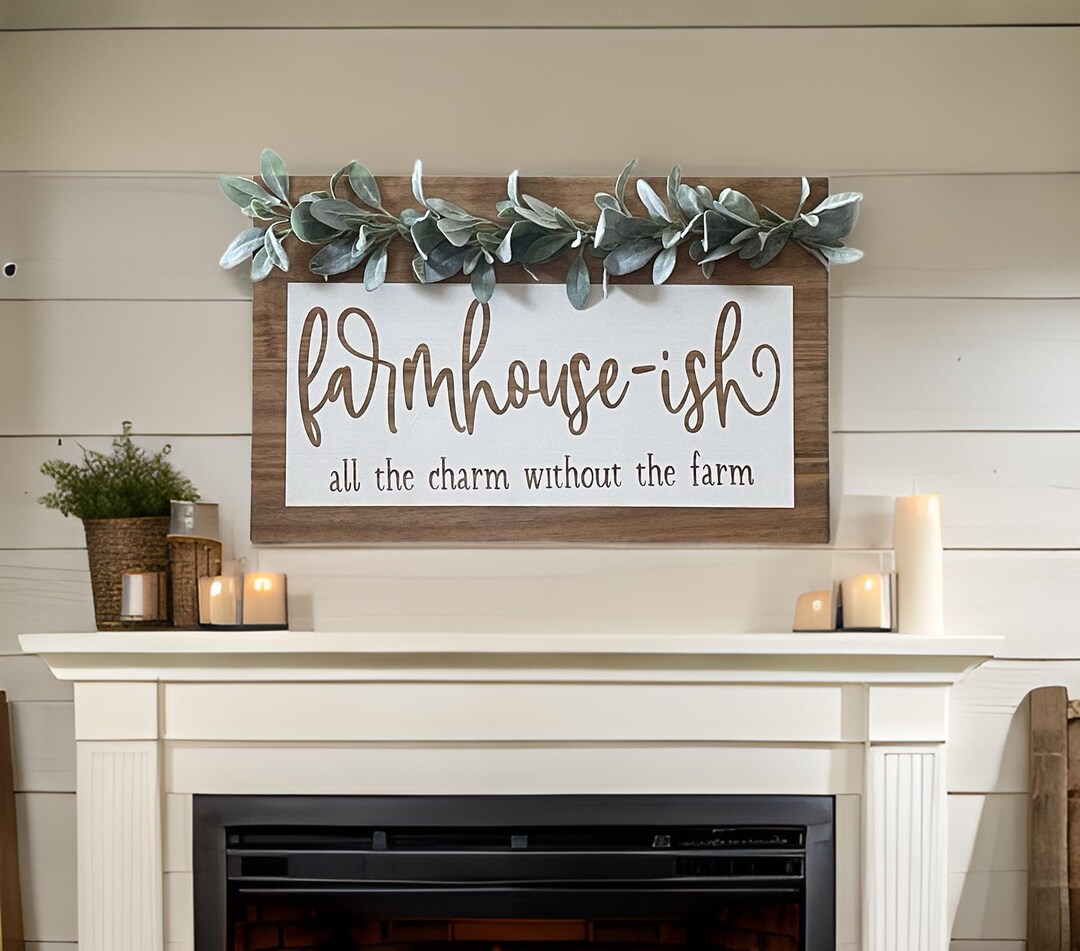 Farmhouse - Ish Rustic Modern Farmhouse All of the Charm Without the ...
