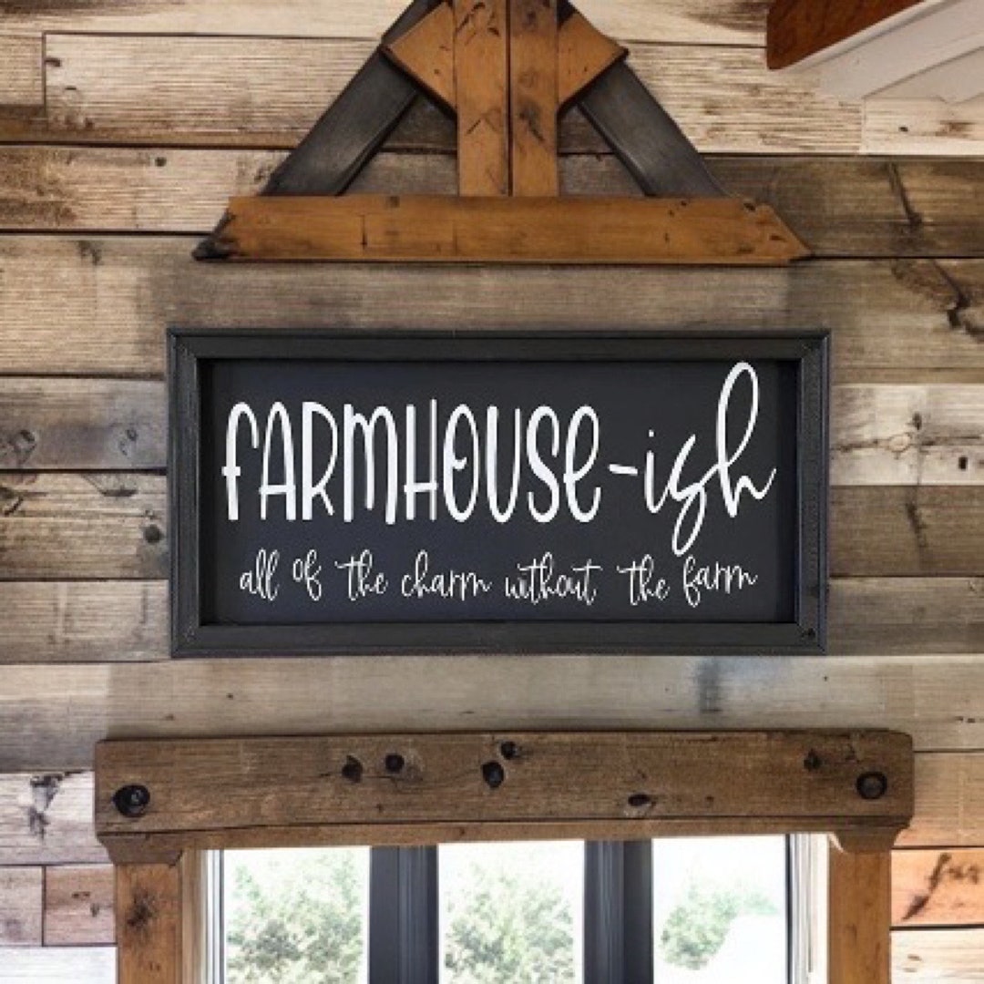 Farmhouse - Ish Rustic Modern Farmhouse All of the Charm Without the ...