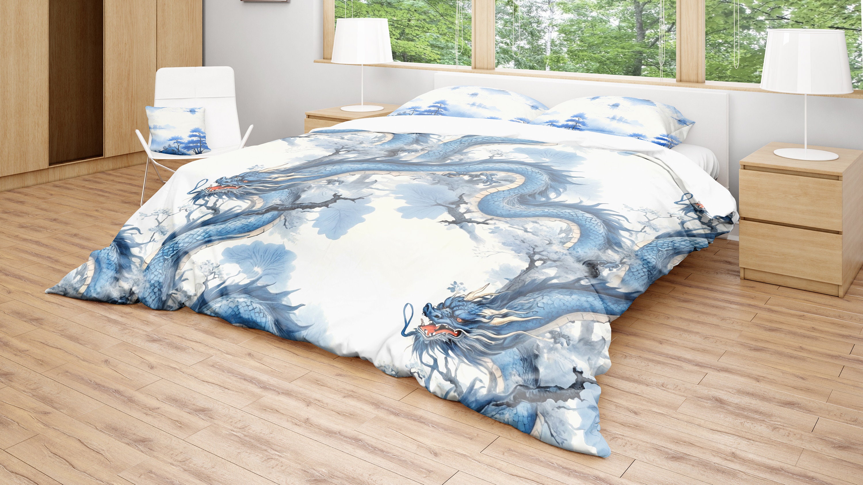 Chinese Digital Paper, Chinese Dragon, Seamless Pattern, Asian Seamless ...