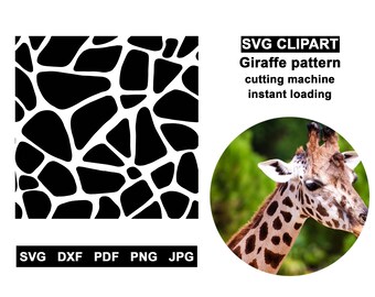 Giraffe Spots Svg - Etsy