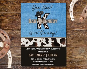 Yee Haw Invitation - Etsy