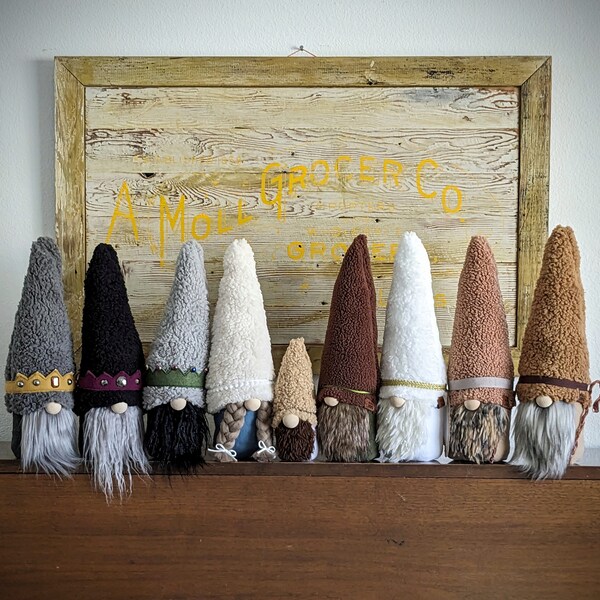 Gnome Nativity Set - Etsy