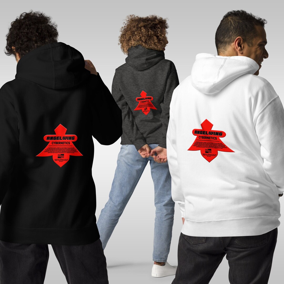 Cyberpunk Retro Sci-fi Unisex Hoodie, Science Fiction Logo Cybernetics ...
