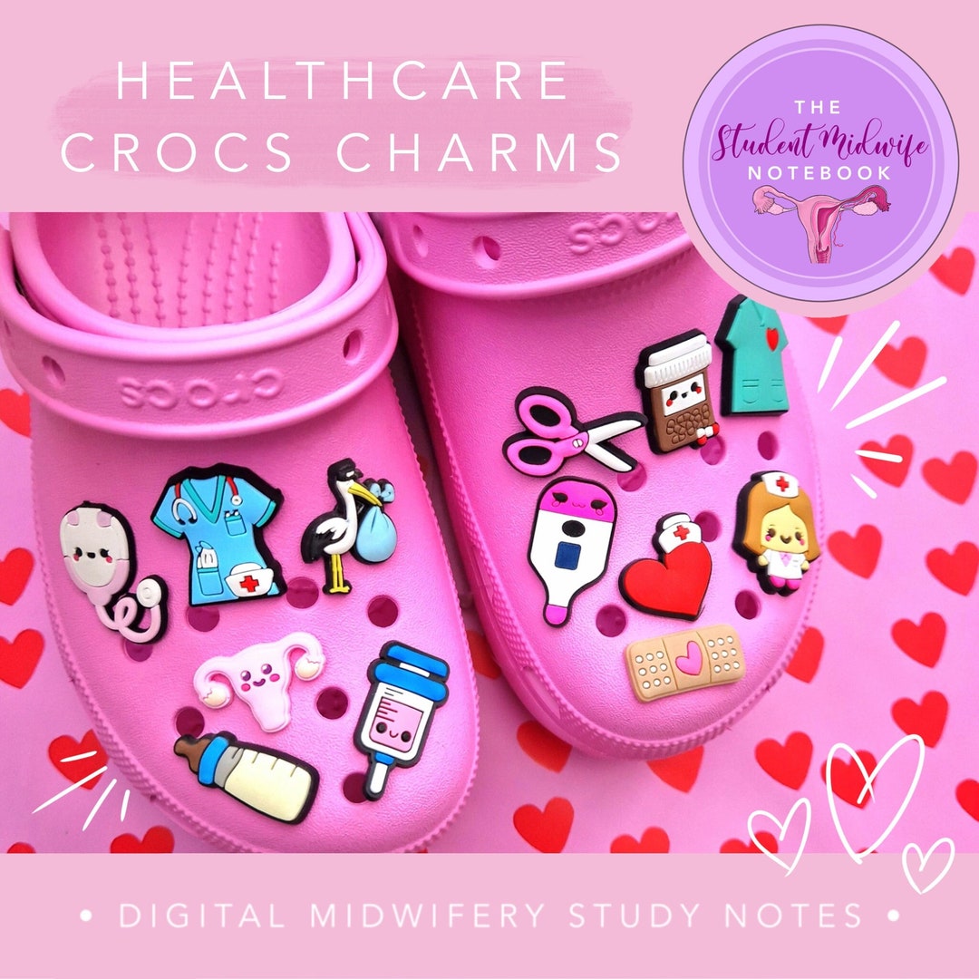 Crocs Charms - Healthcare/midwife/nurse/doctor/student - Etsy