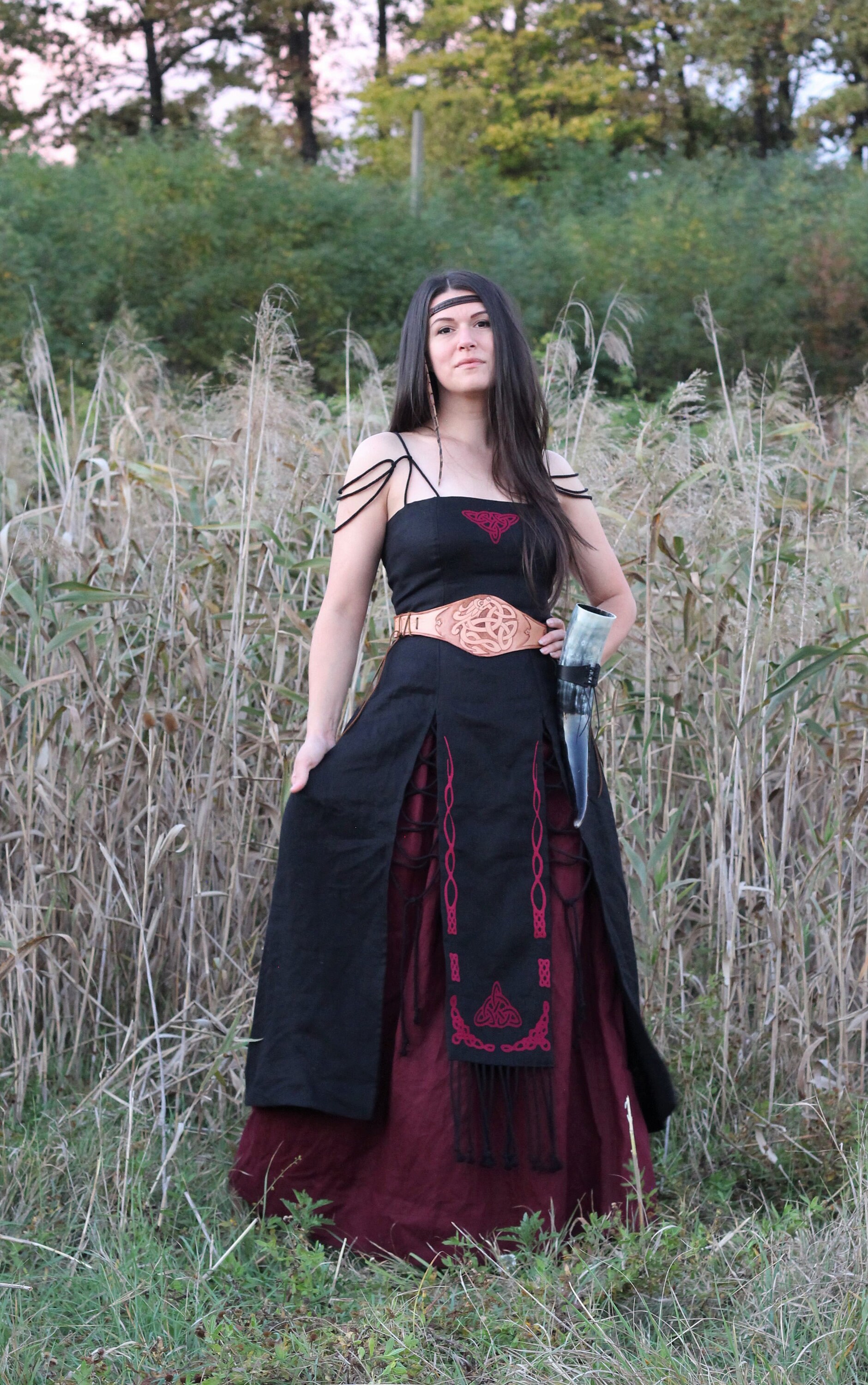 Celtic Dress Viking Wedding Dress Goth Clothing - Etsy