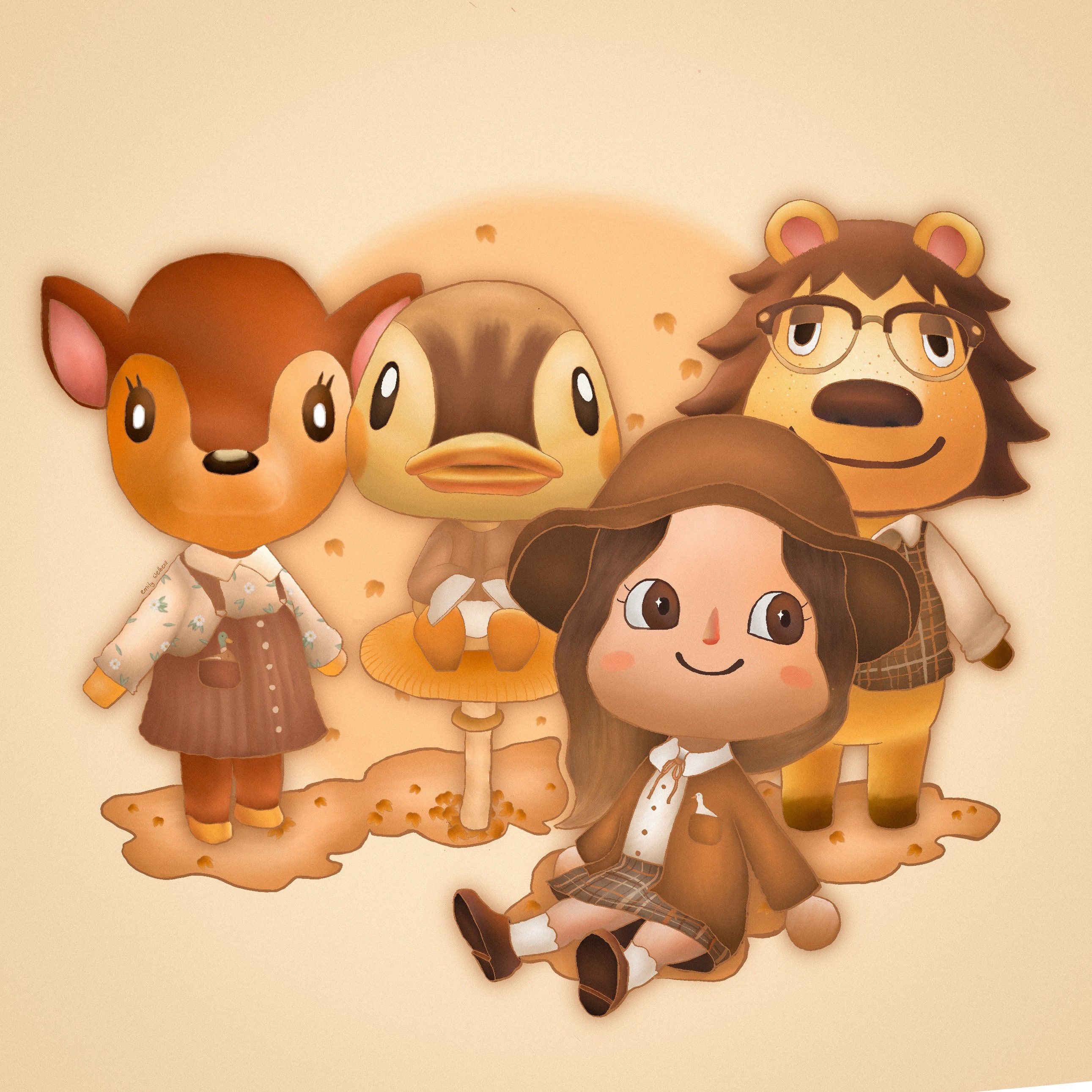 Animal Crossing, Art Print - Etsy