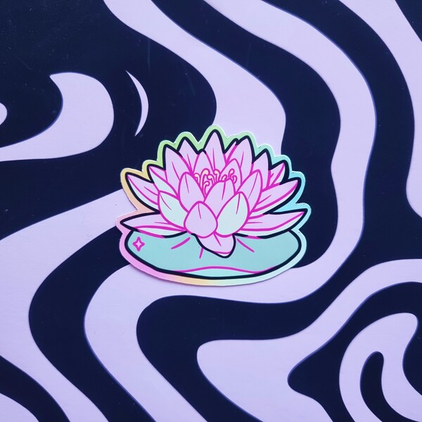 Lily Pad Sticker - Etsy