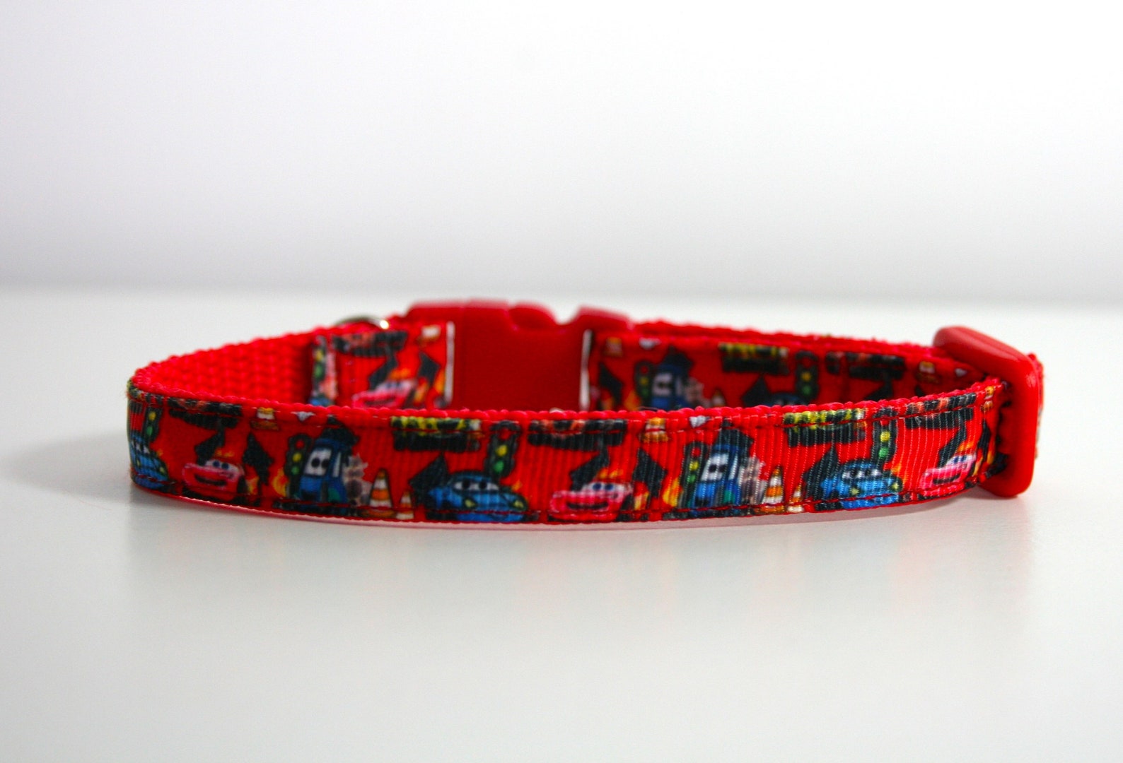 Breakaway Cars Lightning Mcqueen Cat Kitten Puppy Safety 3/8" Collar ...
