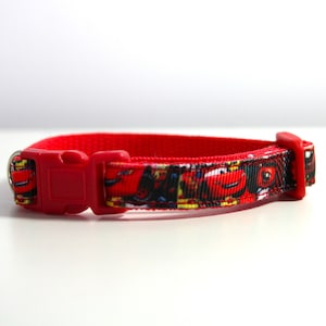 Breakaway Cars Lightning Mcqueen Cat Kitten Puppy Safety 3/8" Collar ...