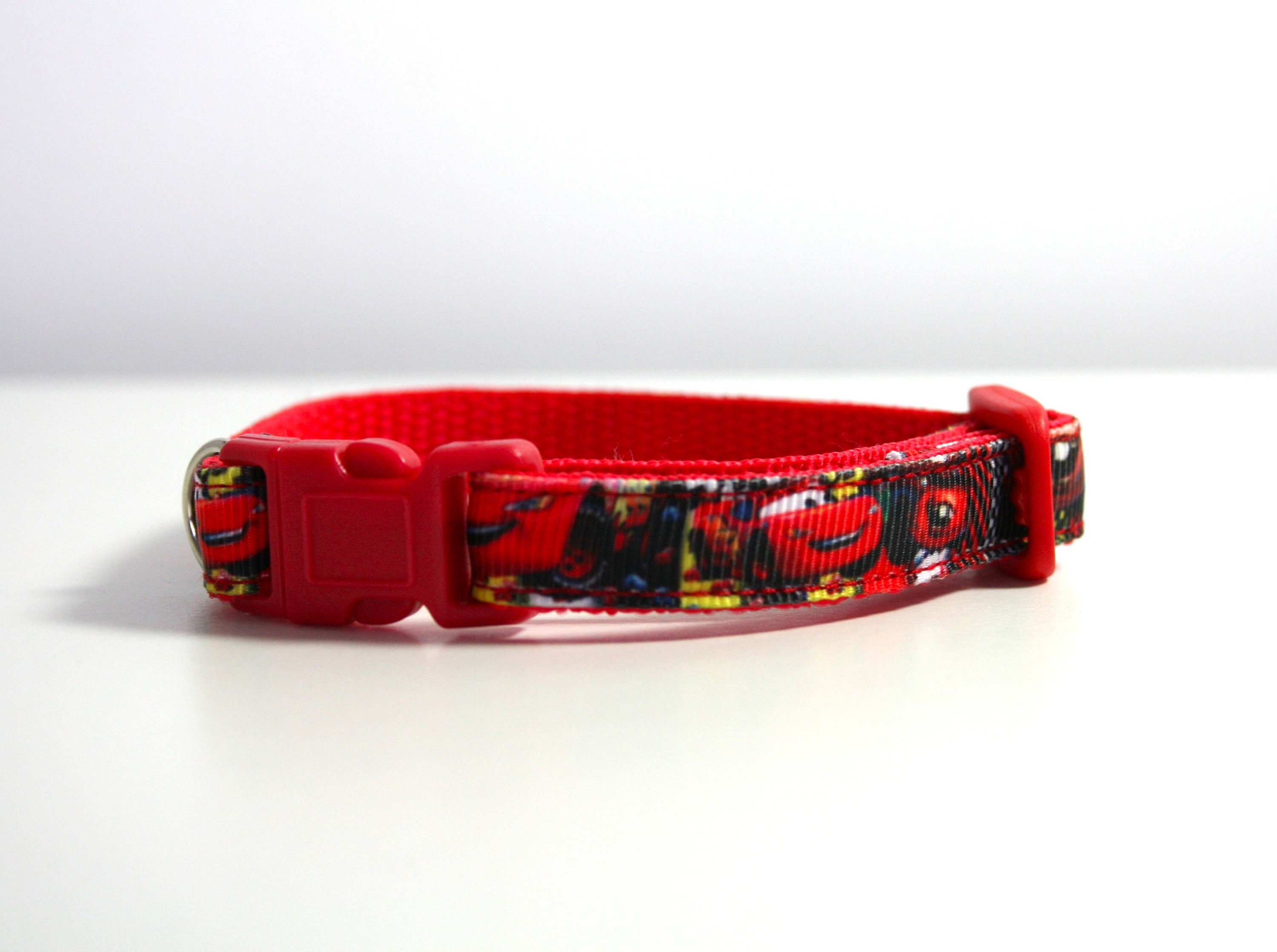 Breakaway Cars Lightning Mcqueen Cat Kitten Puppy Safety 3/8" Collar ...