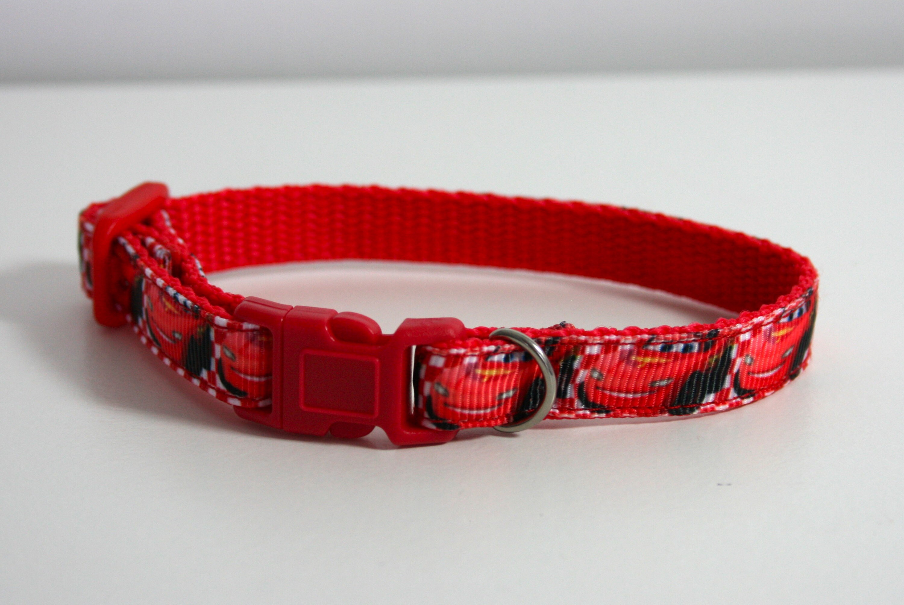 Breakaway Cars Lightning Mcqueen Cat Kitten Puppy Safety 3/8" Collar ...