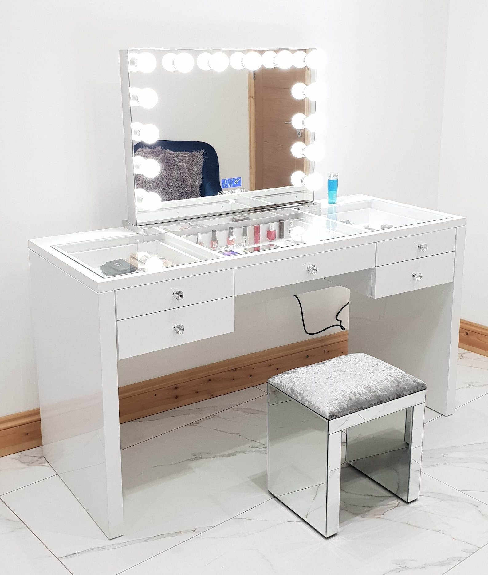 Dressing Table Extra Large Salon Grade High-gloss Pro Clear - Etsy UK