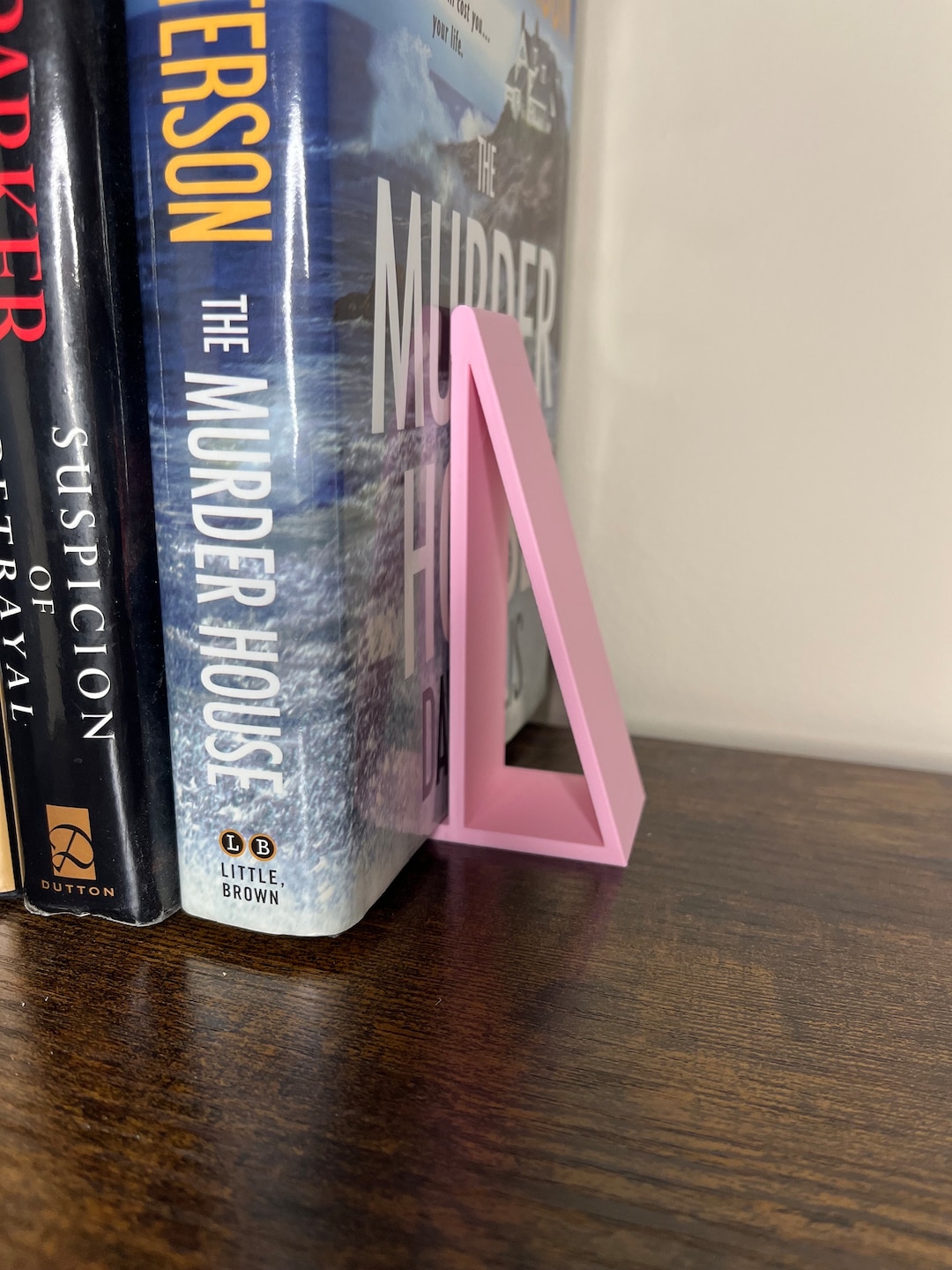 Modern & Simple Bookend - 3D Printed - Bookish Gift - Etsy