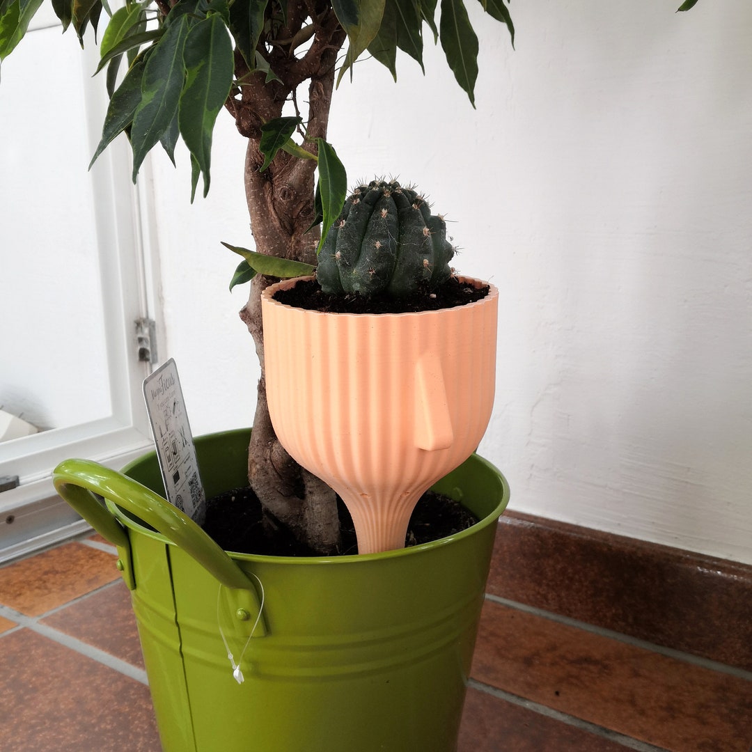 Planter Addition - Extra Planter Stake With Drainage - Garden Accessory ...