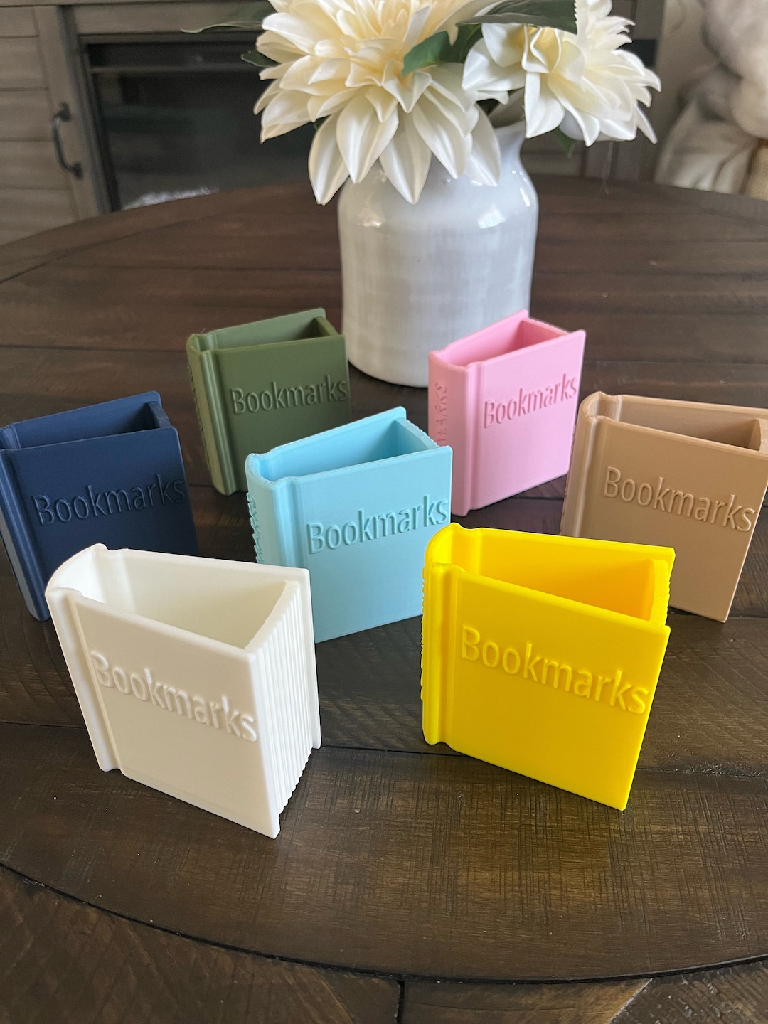 Book Shaped Bookmark Holders - Bundles Available - 3D Printed - Bookish ...