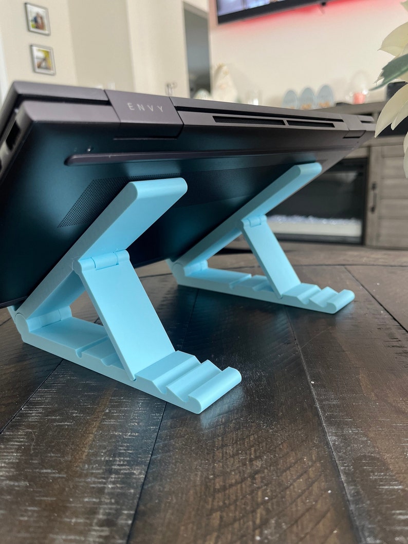 Laptop Stand 3D Printed Adjustable and Portable - Etsy