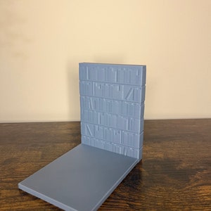 Bookcase Bookend - Person Pushing Bookcase - 3D Printed - Book Lover ...