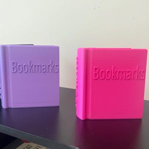 Book Shaped Bookmark Holders - Bundles Available - 3D Printed - Bookish ...