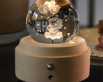 Bear Music Box | Etsy