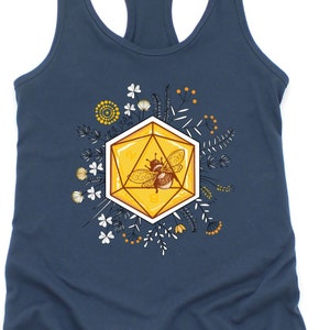 BEE DICE Dnd Tank Top, Critical Roleplaying Tank Top, Honey Bee Shirt ...