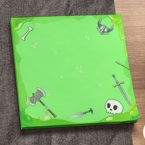 DND STICKY NOTES: Gelatinous Cube Post-it® Note Pads Dnd - Etsy