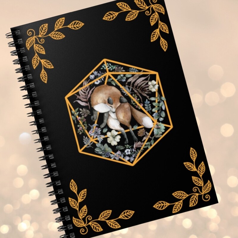 Fox Notebook - Etsy