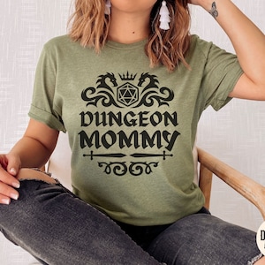 DND MOM Shirt, Dungeon Mommy Shirt, D&D Mom, Dnd Mom Gift, Dnd Mothers ...