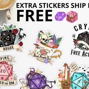 DND RANGER Sticker, Dnd Class Sticker, Dnd Vinyl Sticker, Ranger ...