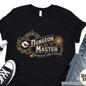 DUNGEON MASTER Shirt, DM Shirt, Dungeon Master Gift, Dnd Shirt Dm, Dnd ...